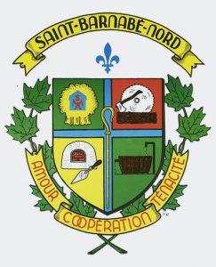 Logo et armoiries - Municipalité de Saint-Barnabé